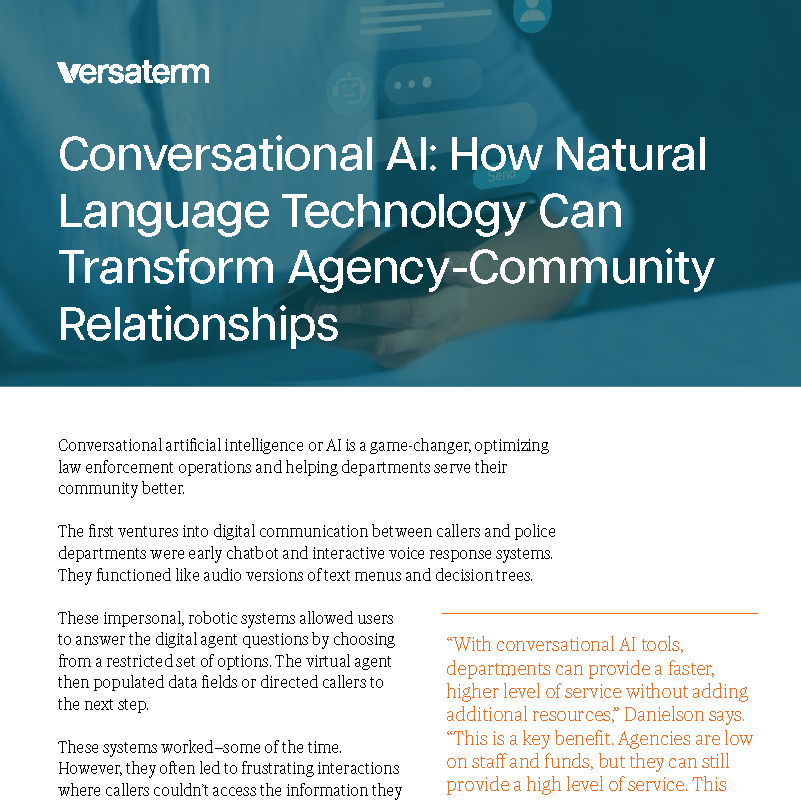 Conversational AI: How Natural Language Technology Can Transform Agency ...